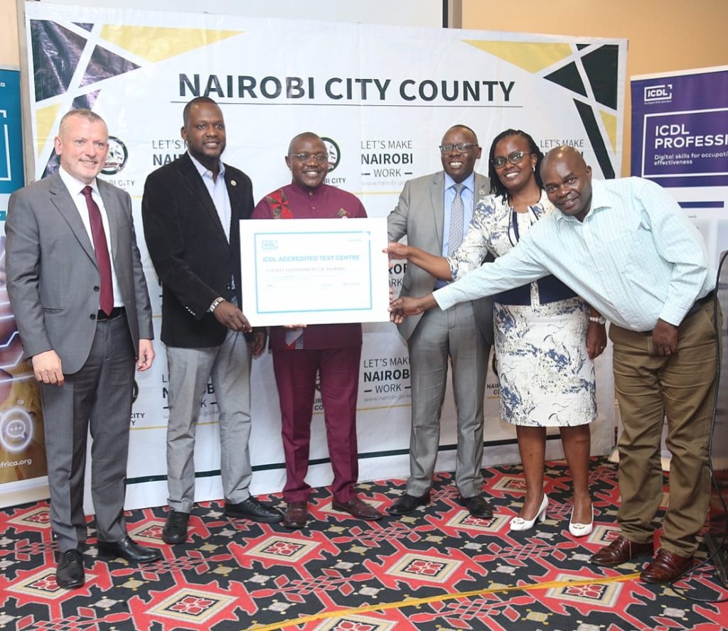 Nairobi County Becomes an ATC for ICDL Africa, Digitally Building the ...