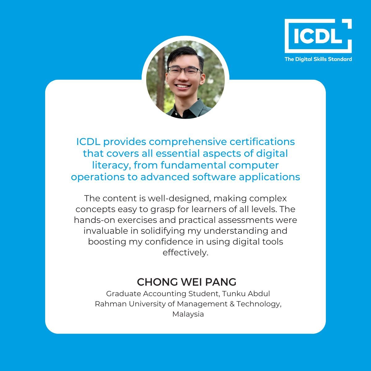 Chong Wei Pang - ICDL Global