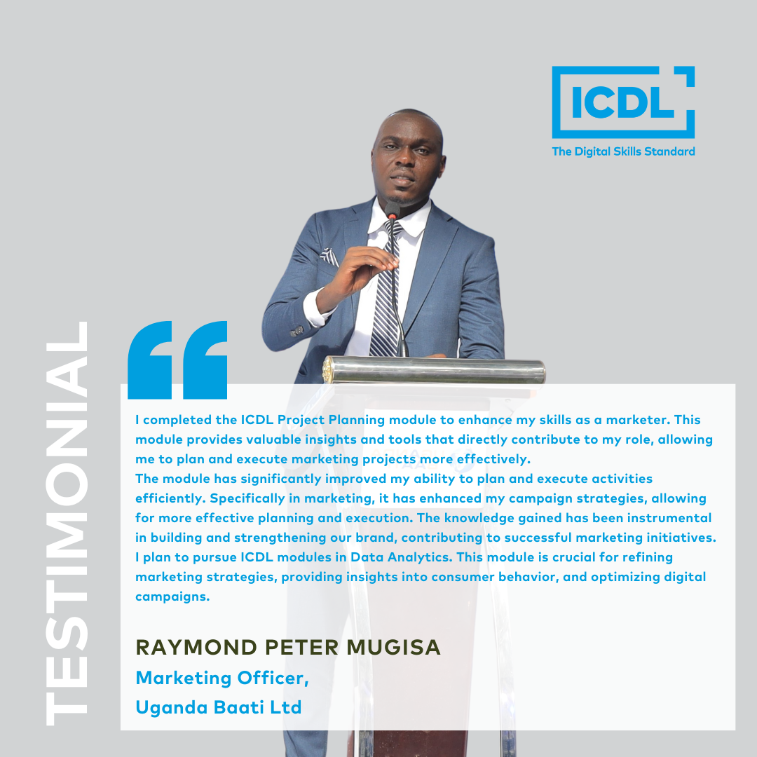 Raymond Peter Mugisha - ICDL Global