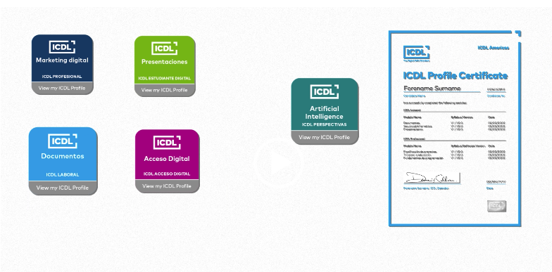Credenciales digitales ICDL (Candidatos) - ICDL Global